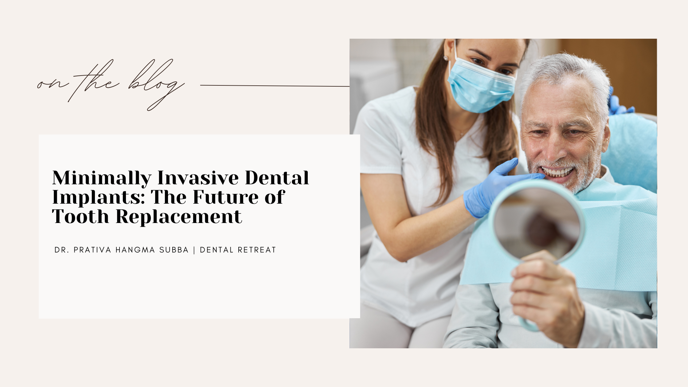 Minimally Invasive Dental Implants: The Future of Tooth Replacement